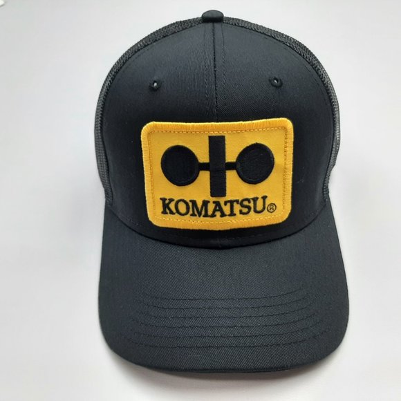 thepatriotspride.com | Accessories | Komatsu Equipment Curved Bill ...